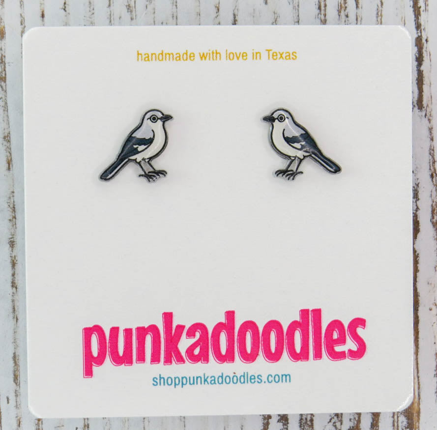 Mockingbird Earrings – Punkadoodles
